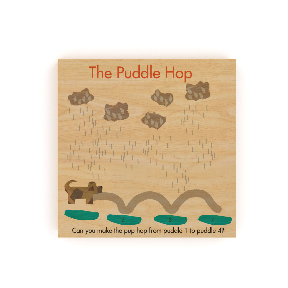 The Puddle Hop - Sliding Style Learning Panel – TMC | The Makers Creative