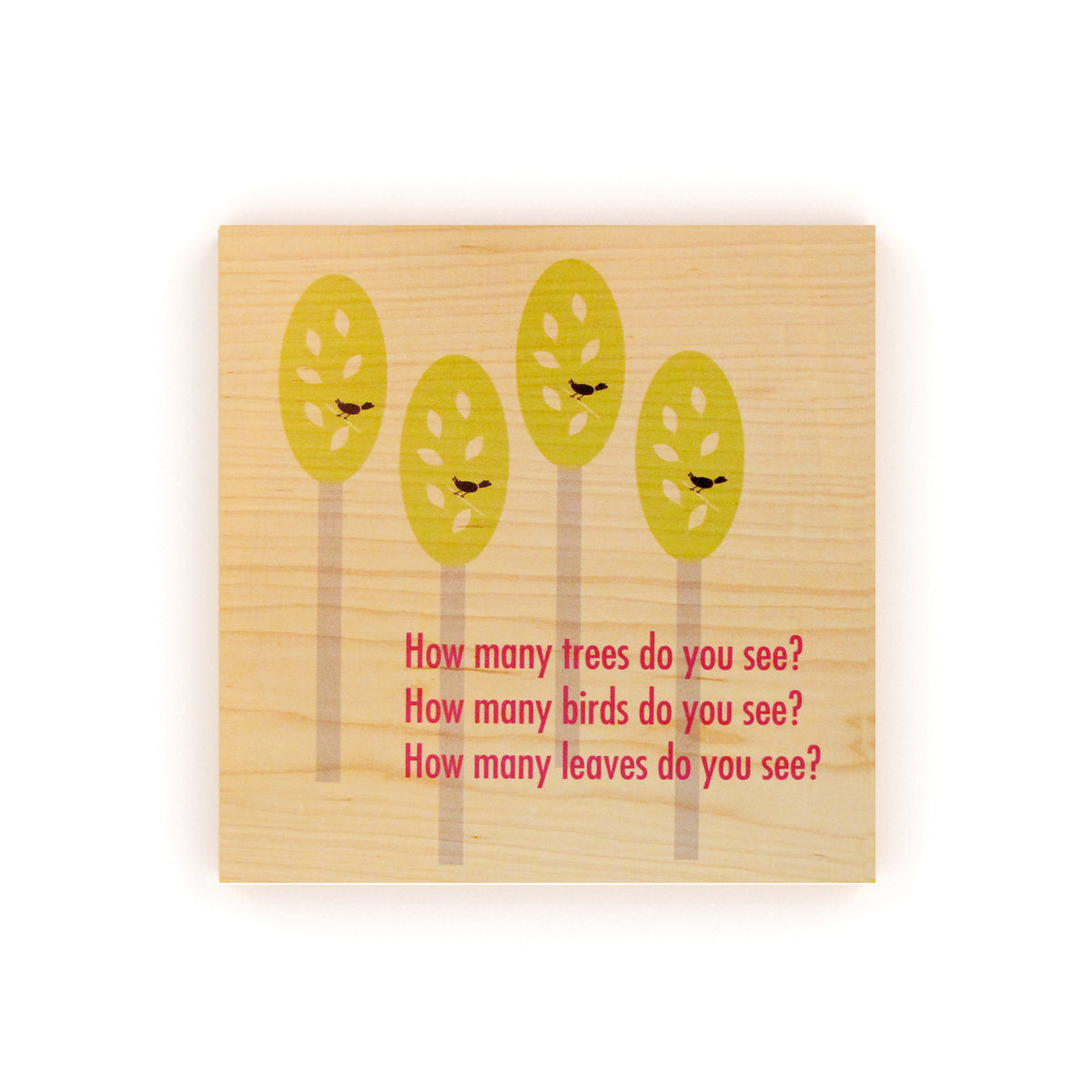 Count the Trees - Flat Style Learning Panel – TMC | The Makers Creative