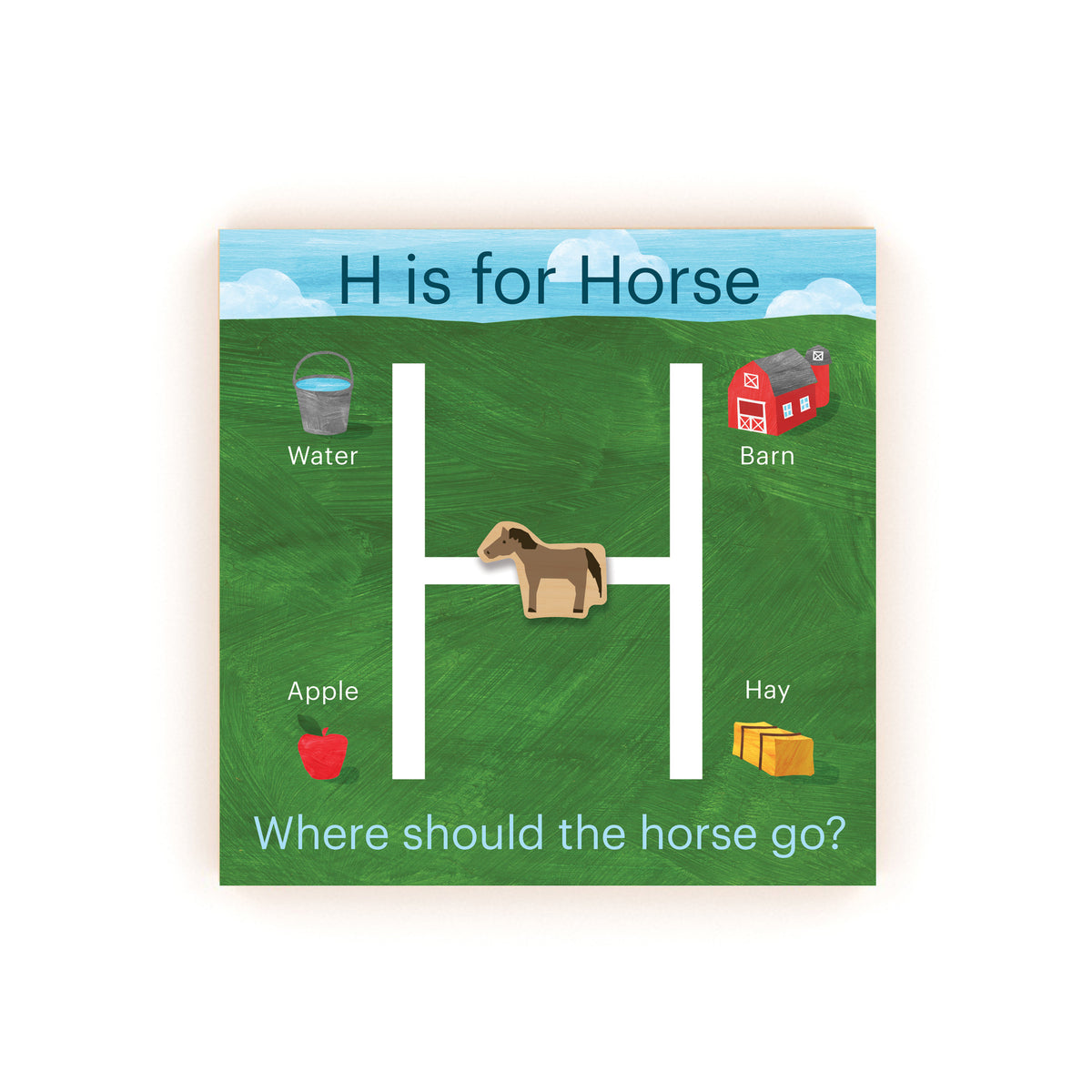 H is for Horse - Slider Style Learning Panel – TMC | The Makers Creative
